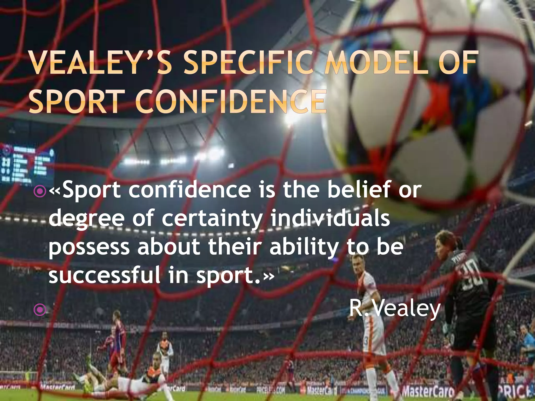 Self Efficacy and Sport Confidence | PPTX