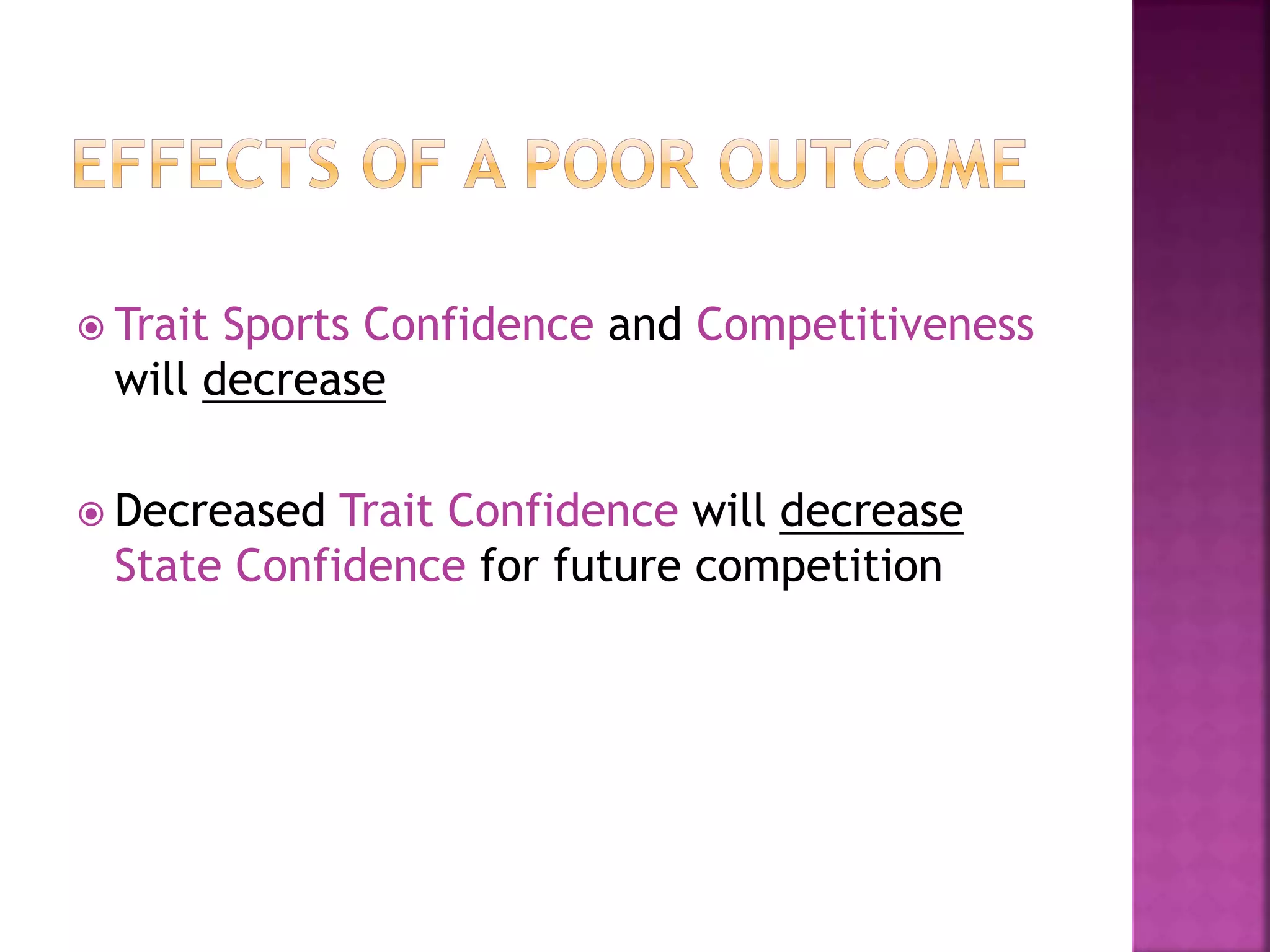 Self Efficacy and Sport Confidence | PPTX