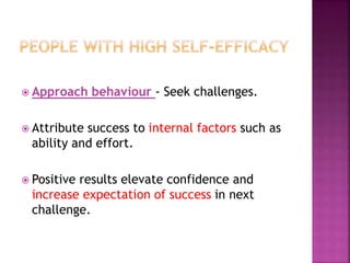 Self Efficacy and Sport Confidence | PPTX