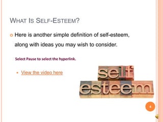 Esteem Definition