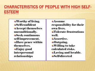 Self esteem | PPT