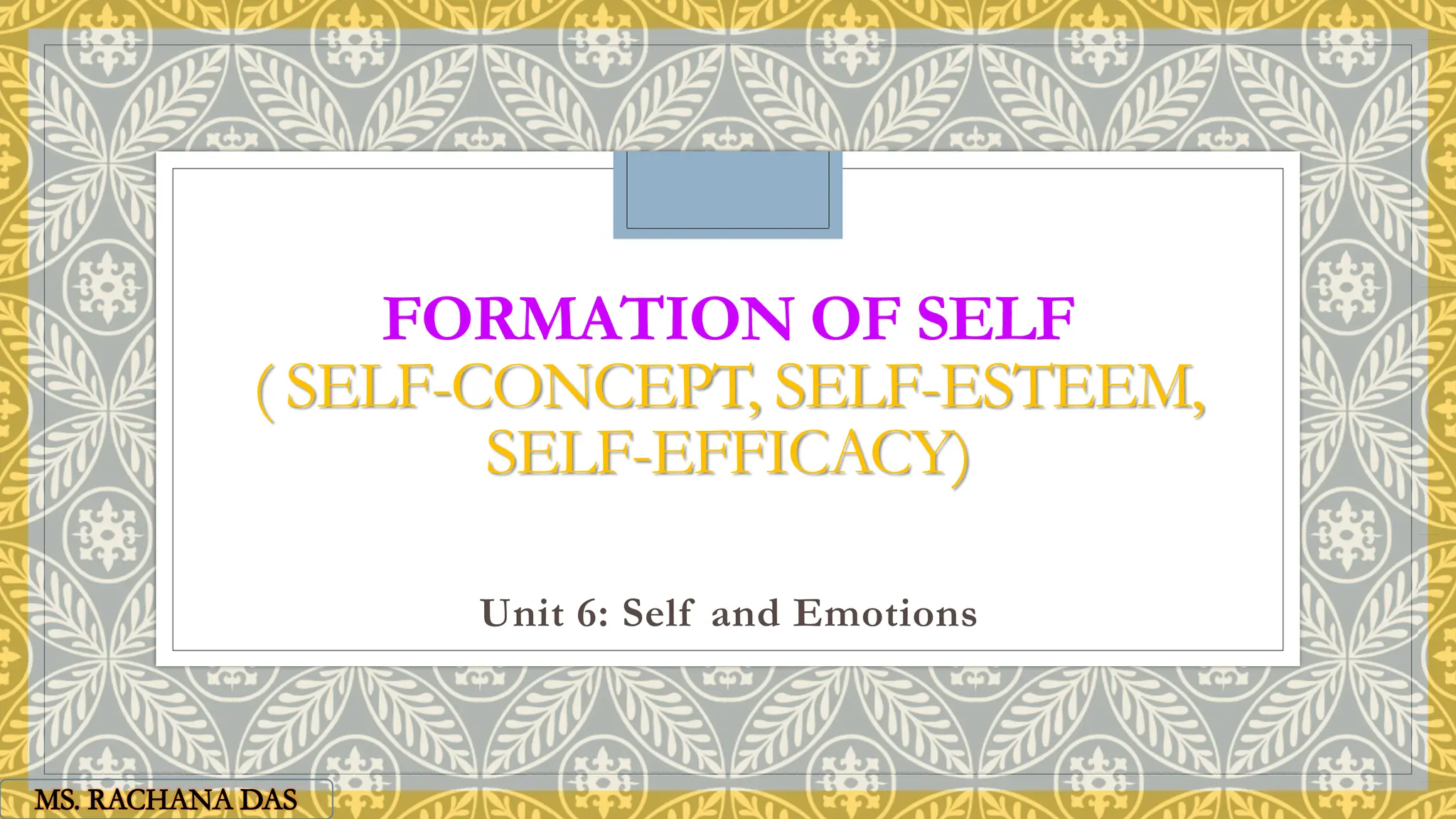 SELF-ESTEEM-self aeeness and self concept | PDF