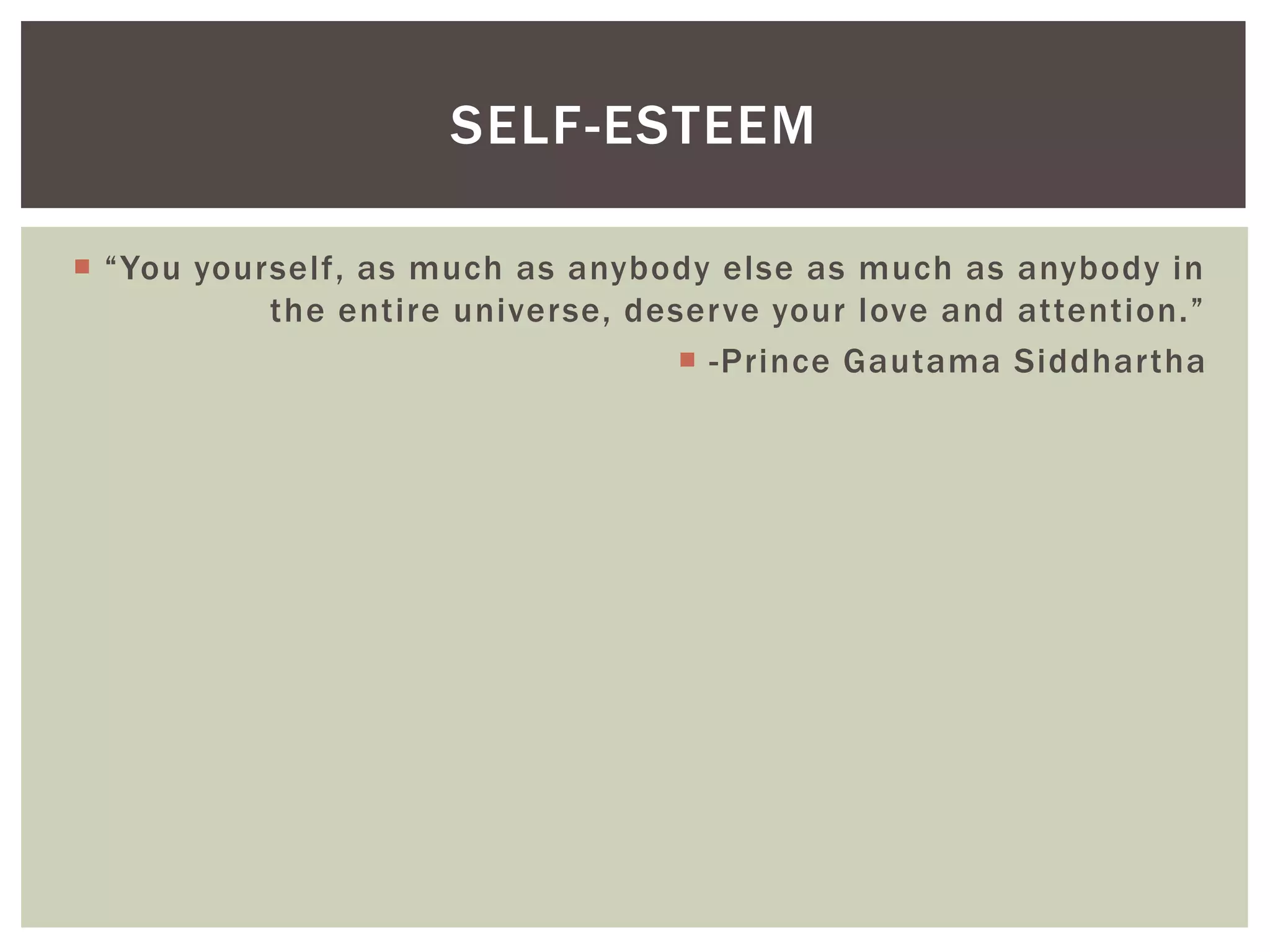 Self esteem and character pp | PPTX