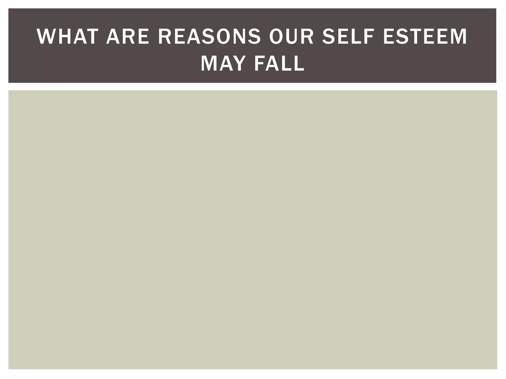 Self esteem and character pp | PPTX
