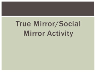 Self esteem and character pp | PPT