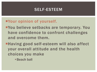 Self esteem and character pp | PPT