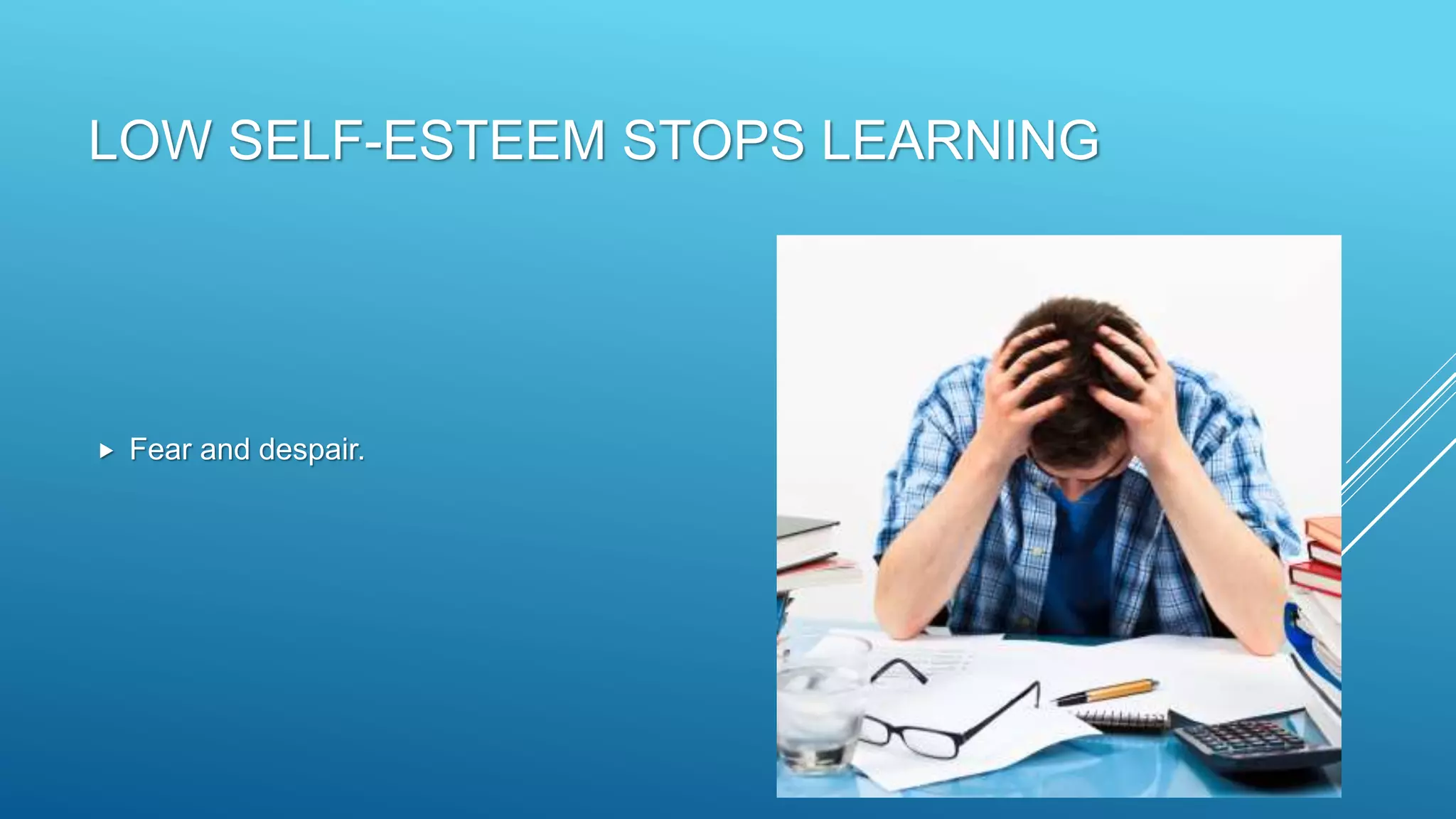 Self esteem and learning | PPTX