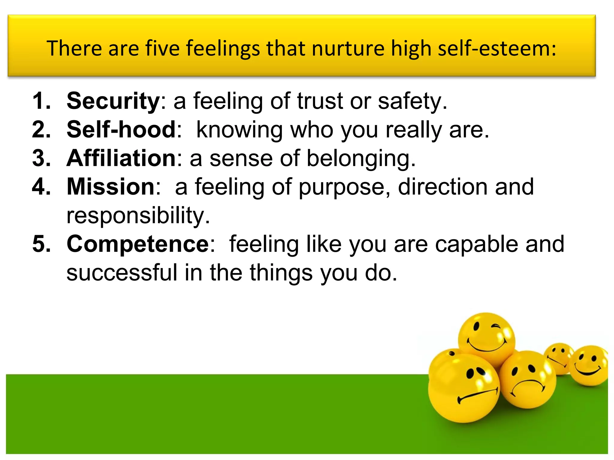 Self Esteem | PPT