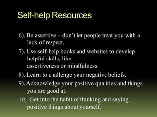 Self esteem(in i&o psychology) | PPT