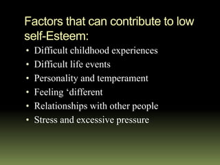 Self esteem(in i&o psychology) | PPTX