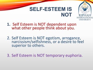 Self Esteem by Social Psychology | PPTX