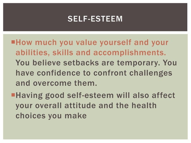 Self-Esteem PowerPoint | PPTX