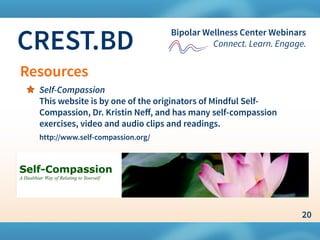 CREST.BD Self-Esteem & Bipolar Disorder Slides | PDF
