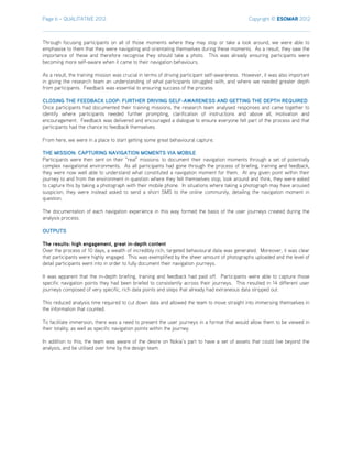 Self ethnography for better user experience | PDF