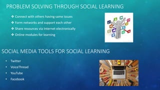 AET/562 Team D: Self guided social media training manual | PPTX | Social Networking | Internet