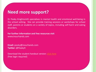 Self-Harm Alternatives – Over 130 Ideas for Use in Recovery | PPTX