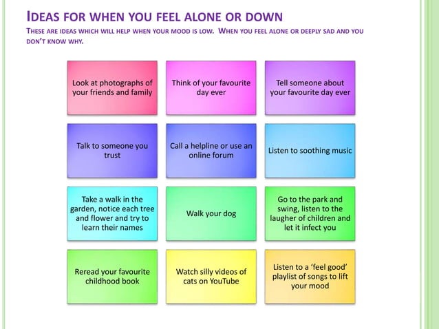 Self-Harm Alternatives – Over 130 Ideas for Use in Recovery | PPTX