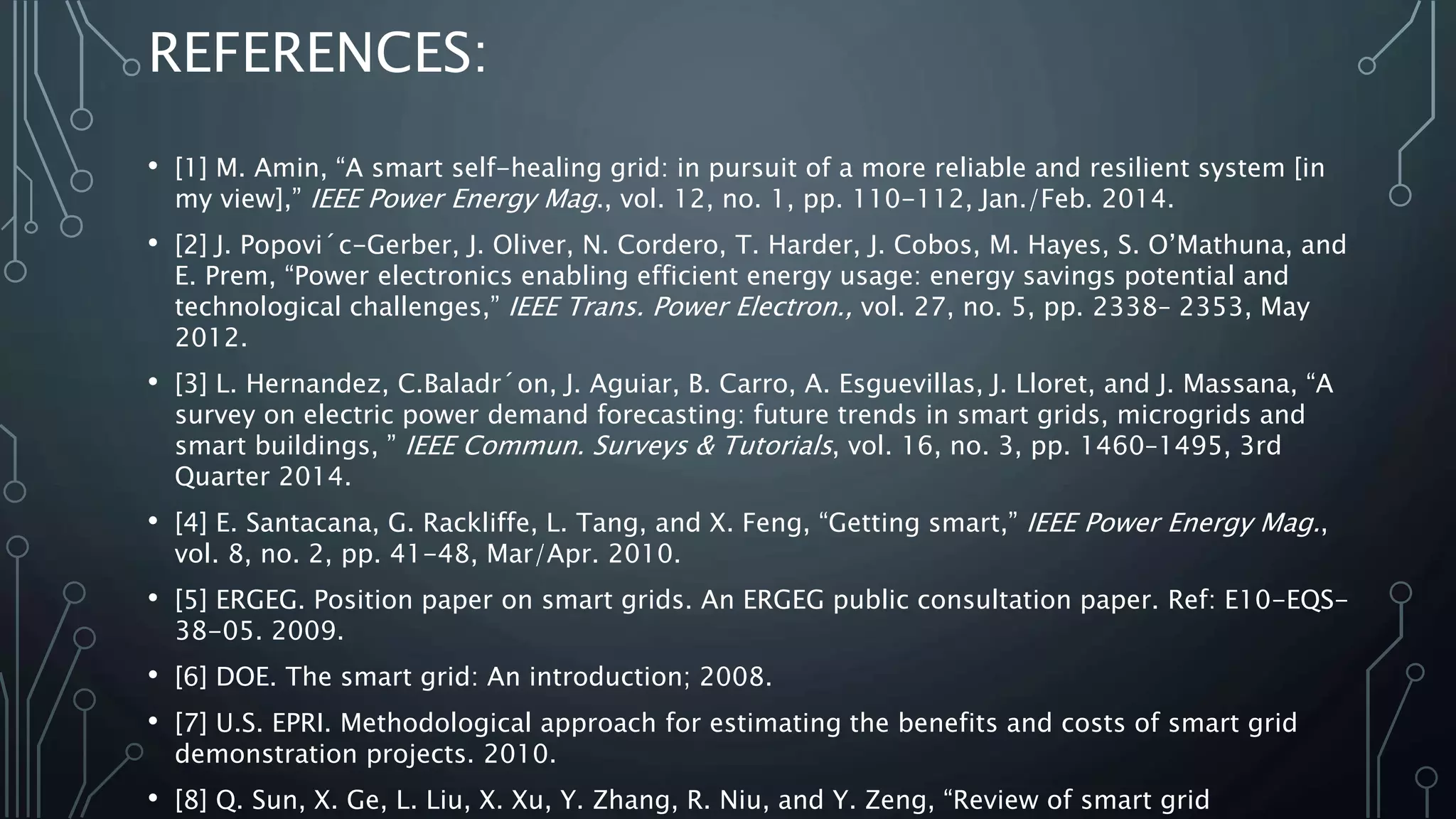 Self healing in smart-grids | PPTX