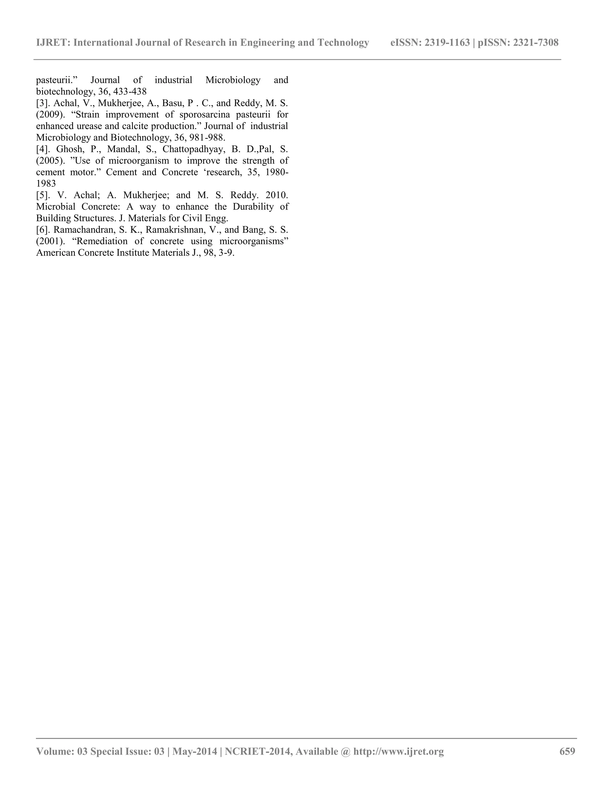 Self healing material bacterial concrete | PDF Self healing material bacterial concrete | PDF