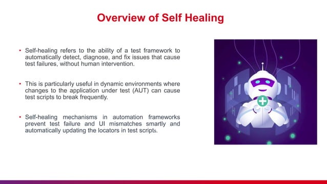 Self Healing Test Automation Framework Healenium Pptx Computing Technology And Computing
