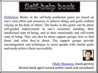 Self-help book, One night @ the call center | PPT