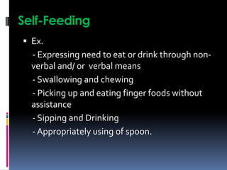 Self help skills.ppt- final | PPTX