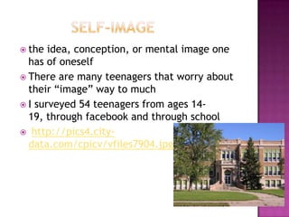 Self image project | PPTX | Parenting Teens | Parenting