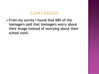 Self image project | PPTX | Parenting Teens | Parenting