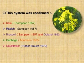 Self incompatibility in plants | PPT | Infertility | Reproductive Health