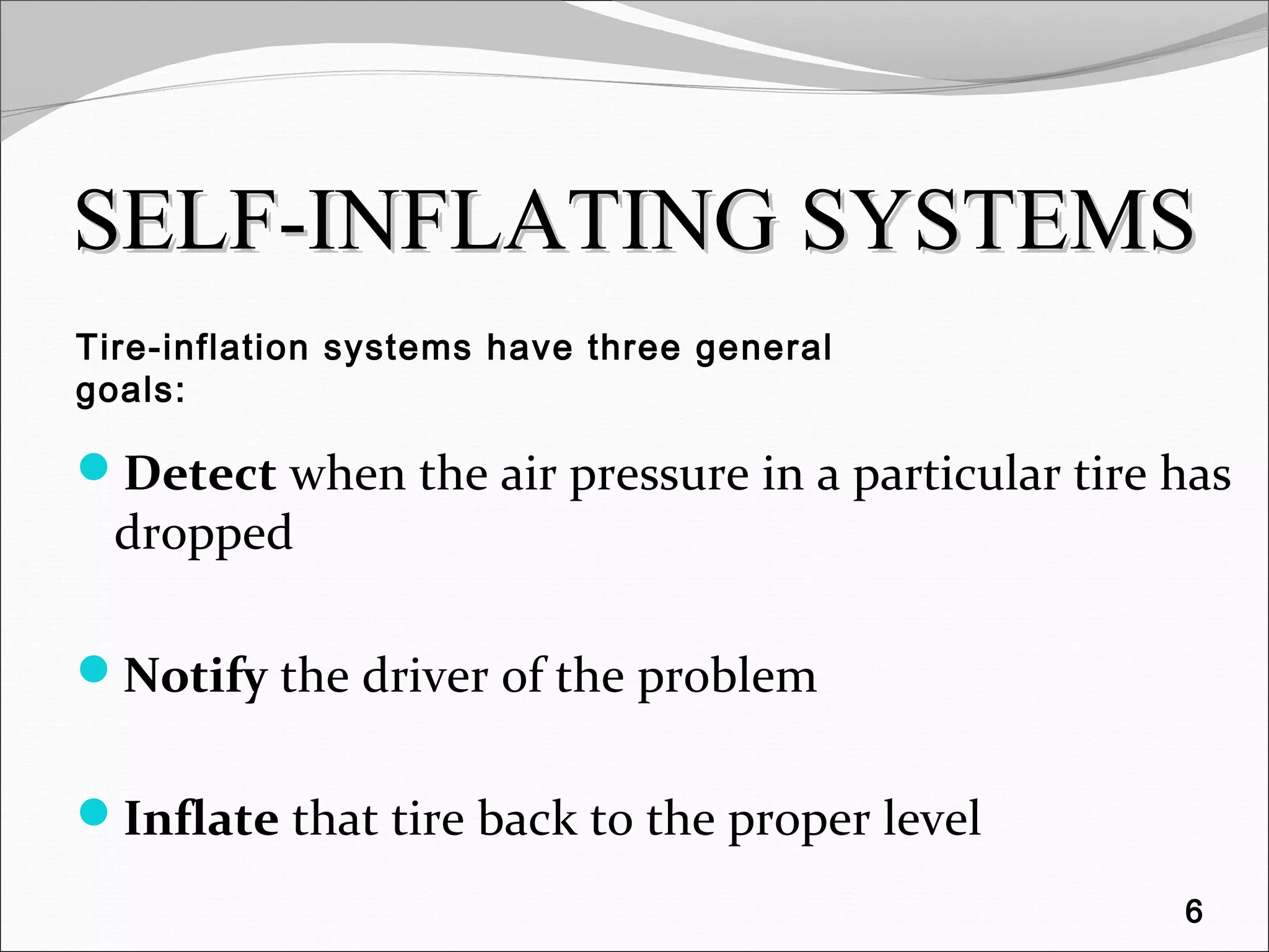 Self inflating-tyre-systems | PPT