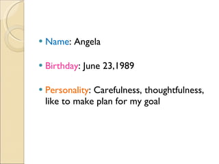 Self Introduction | PPT