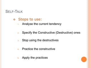 Self leadership revised | PPT