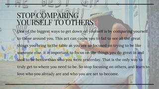 Self Love Tips for 2018 | PDF