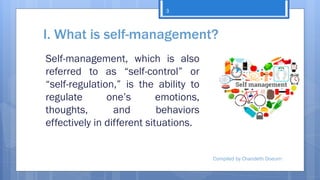 Self management for high school students | PDF | Family and Relationships