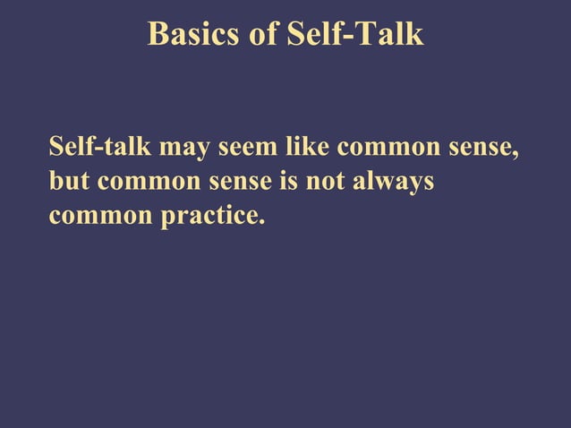 Self management self-motivation-through_self-talk