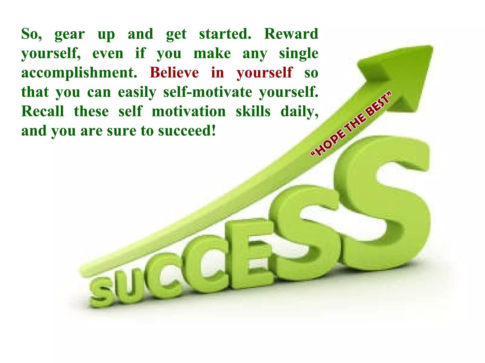 Self motivation | PPT