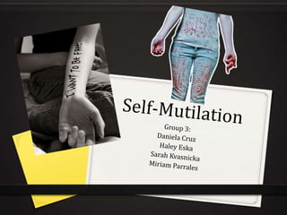 Self mutilation power point | PPTX