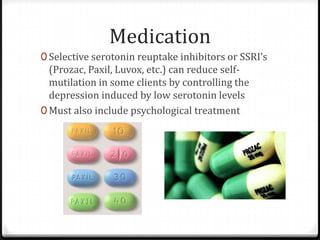 Self mutilation power point | PPTX