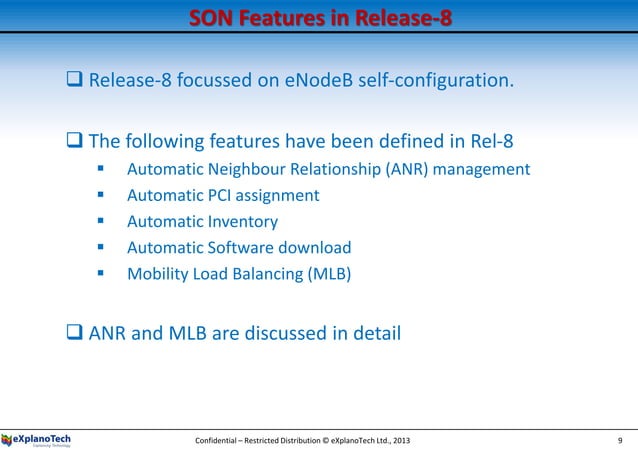 An Introduction to Self-Organizing Networks (SON) | PDF | Computer Software and Applications ...