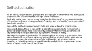 Self Organization Decoded | PPT