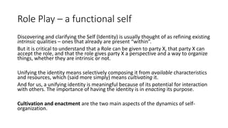 Self-Organization Demystified | PDF