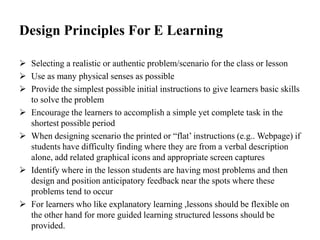 Self Paced Computer Based Training Media and Methods | PPTX | Internet ...