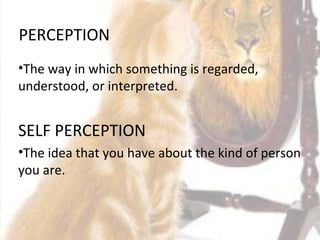 Self perception theory | PPT