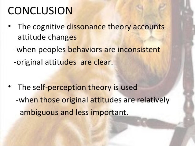 Self perception theory