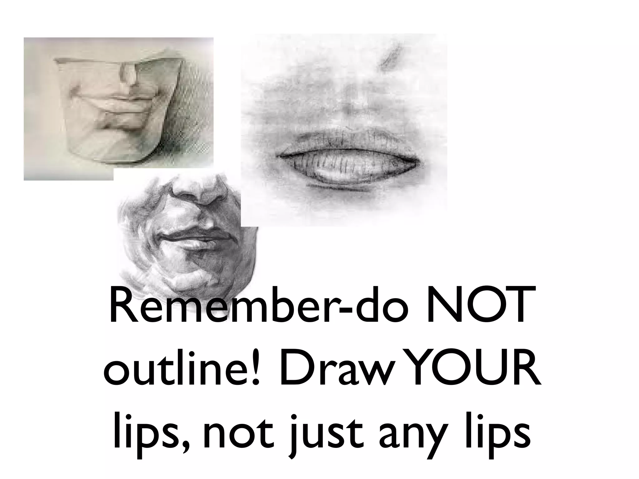 Self portrait-mouth structure | PPT