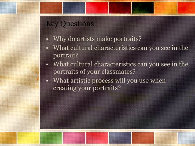 Self Portraits | PPT