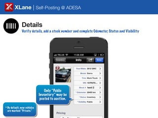 XLane MobSelf posting made easy-adesa copy | PDF