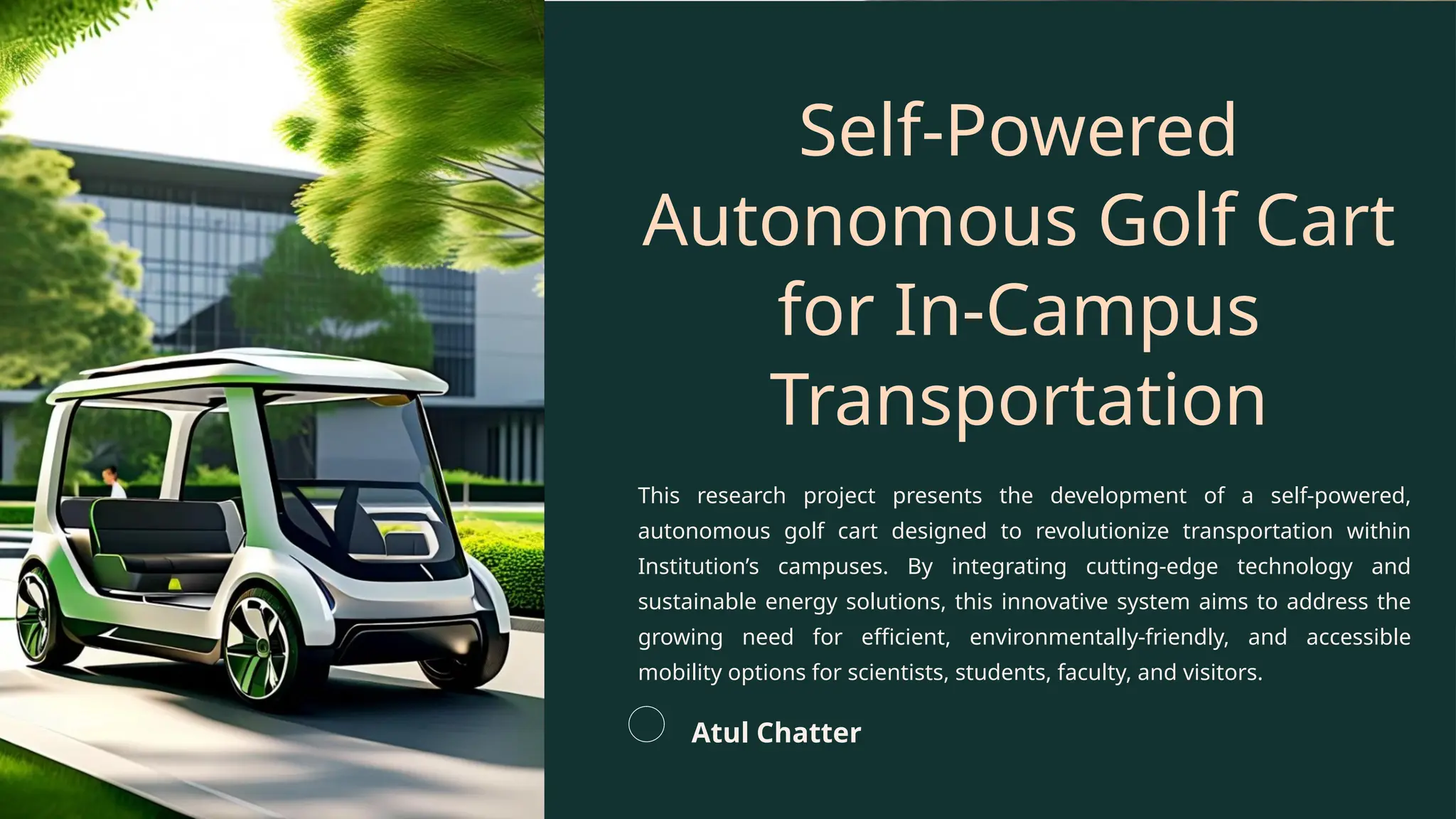 Self-Powered-Autonomous-Golf-Cart-for-In-Campus-Transportation.pptx