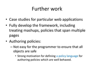 Self-Protecting JavaScript: A Lightweight Approach to Enforcing ...