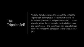 Self Psychology in Brief | PPTX